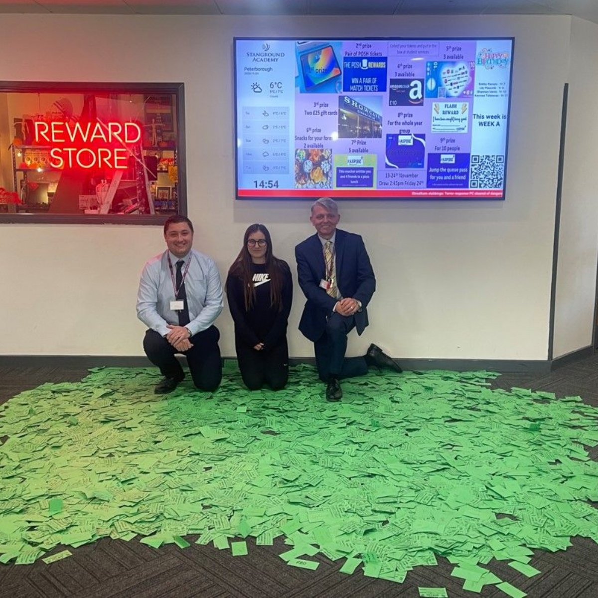 Stanground Academy - Flash Reward Week - SUCCESS!